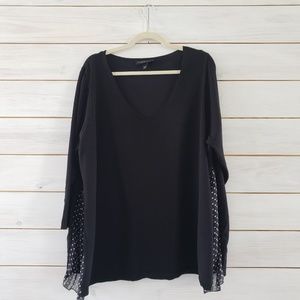 Lane Bryant | Sweaters | Lane Bryant Vneck Soliddots Sweater | Poshmark